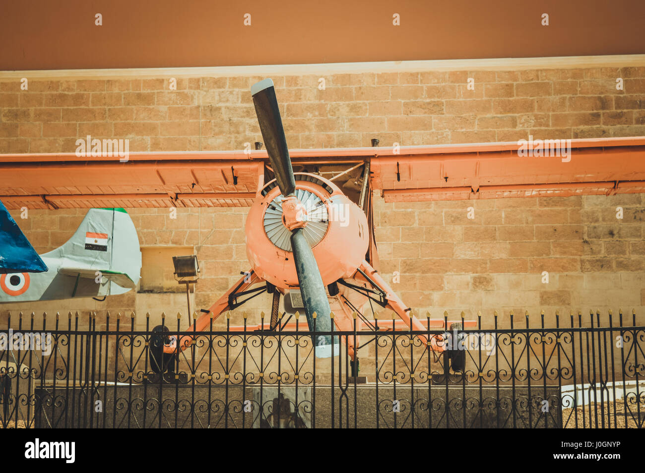 cairo, egypt, february 25,2017: war plane at military museum in cairo ...