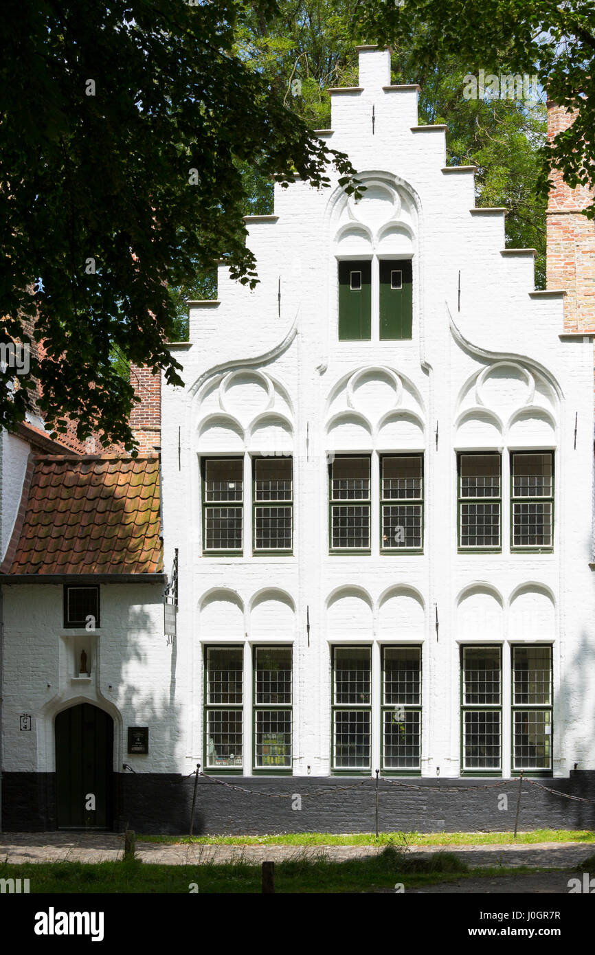 Belgian architecture crow-stepped gable ( crow steps) at Beguinage ...