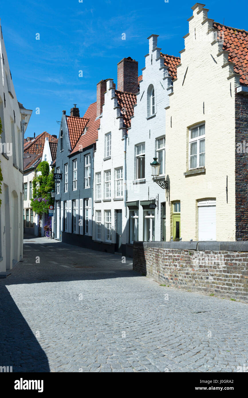 Traditional architecture painted houses with crow-stepped gables - crow ...