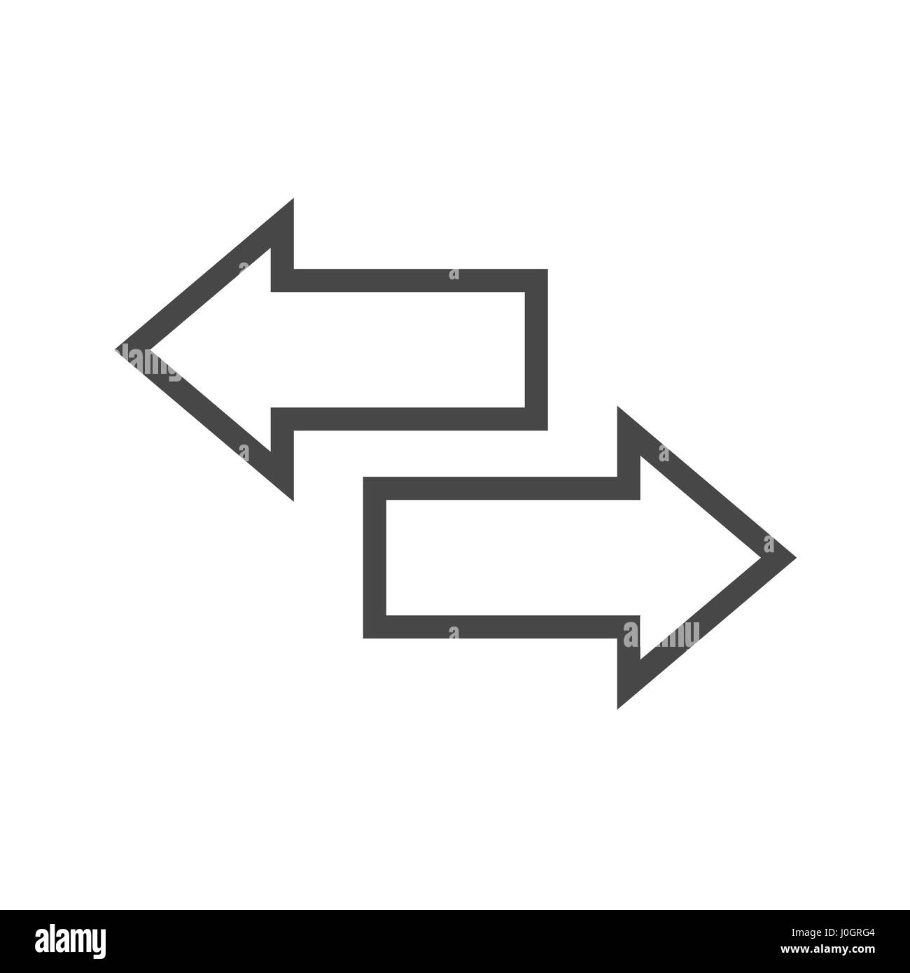 Arow vector vectors hi-res stock photography and images - Alamy