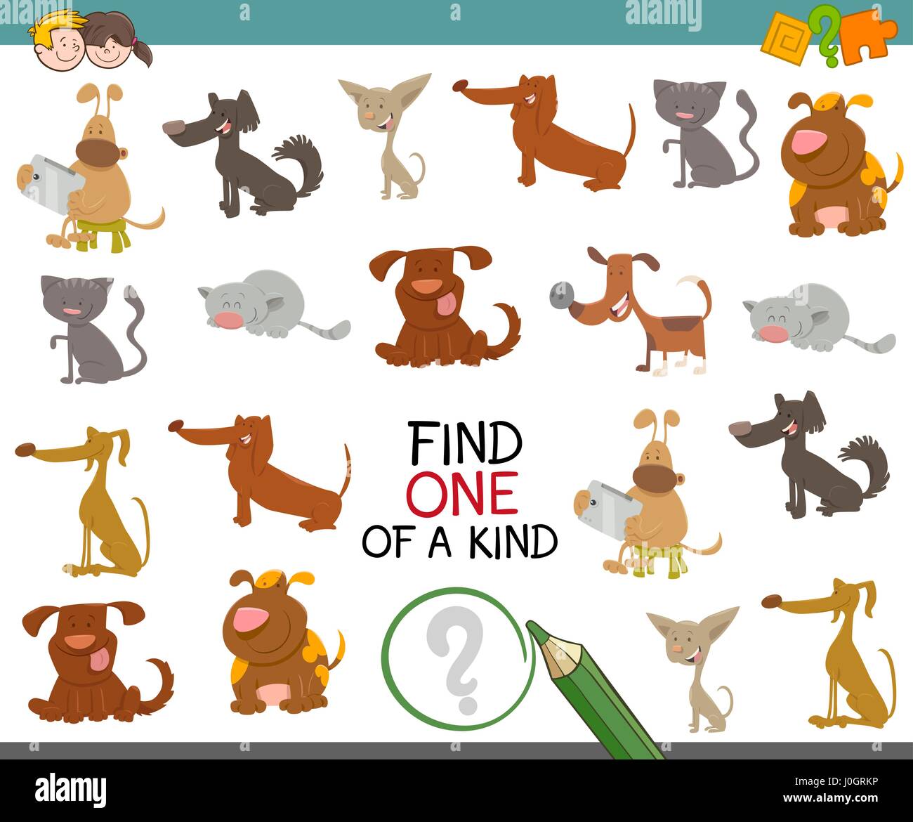 Kind drawing Stock Vector Images - Alamy