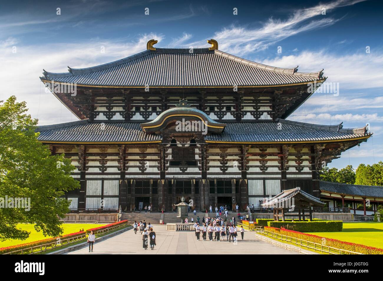 Todaiji Temple is a Buddhist temple complex, that was once one of the ...
