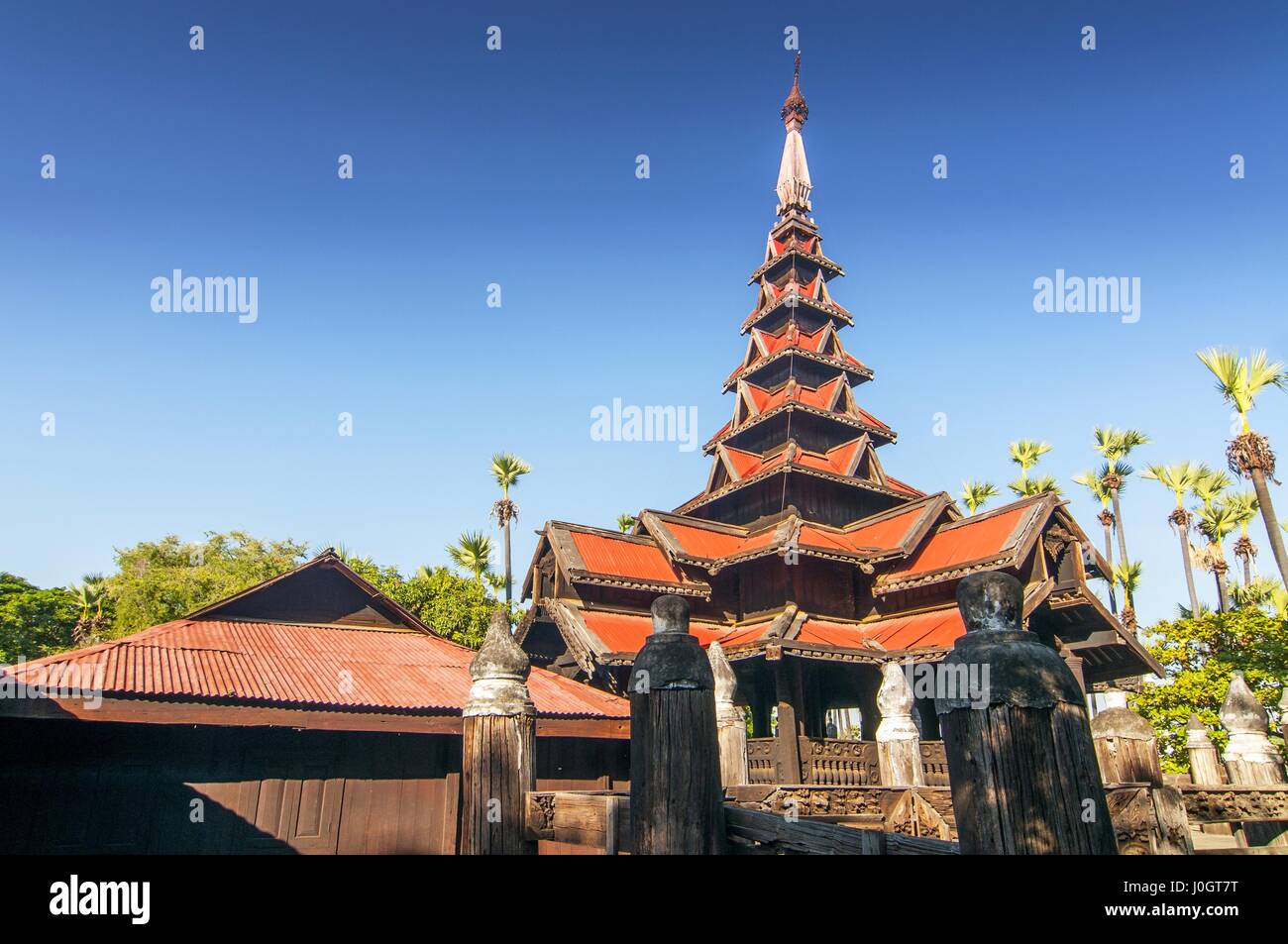 Bagaya Monastery (Maha Waiyan Bontha Bagaya), Inwa, Mandalay Region ...