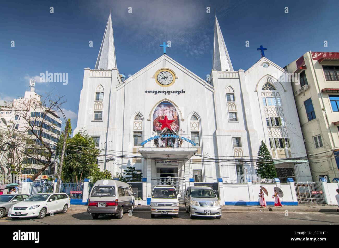 Baptist church of Yangon, the former capital of Myanmar. Known as ...