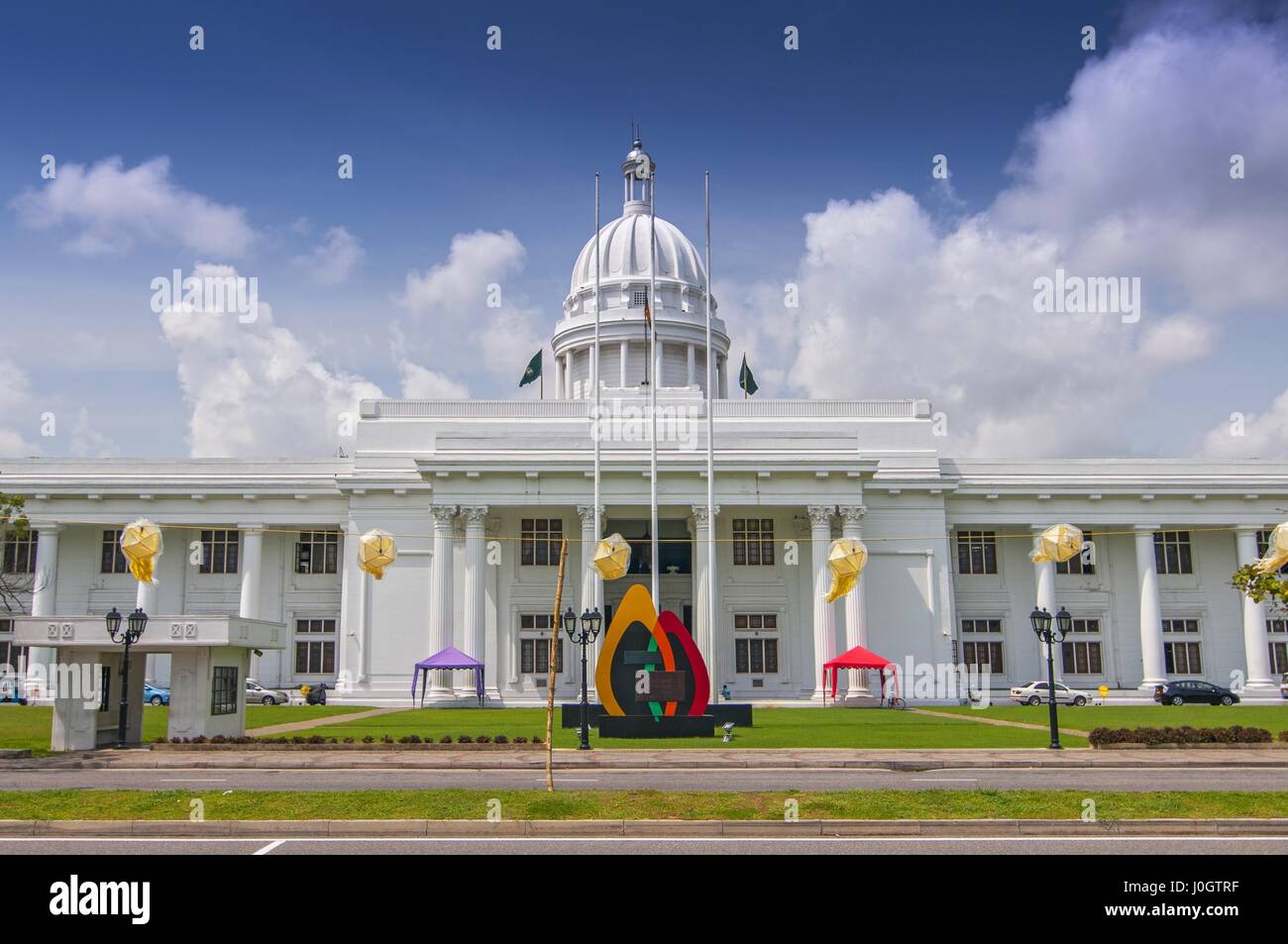 Colombo city town hall building, the headquarters of municipal council ...