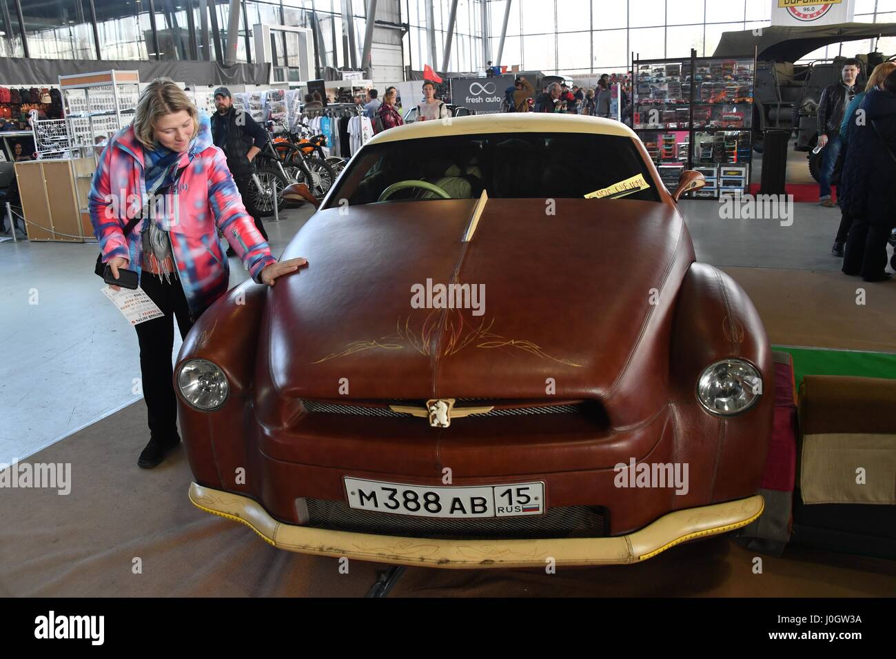 March 8, 2017. - Russia, Moscow. - The First Motors of Russia retro ...