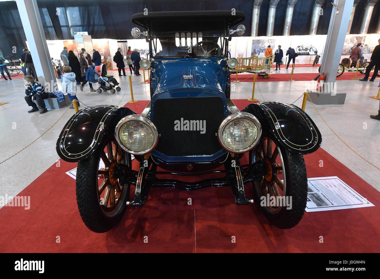 March 8, 2017. - Russia, Moscow. - The First Motors of Russia retro ...