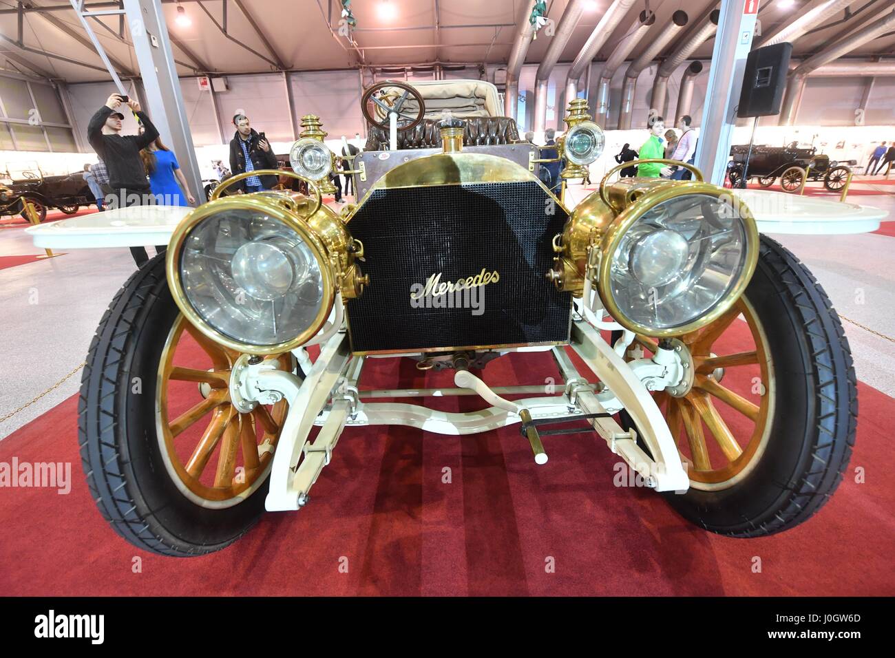 March 8, 2017. - Russia, Moscow. - The First Motors of Russia retro ...