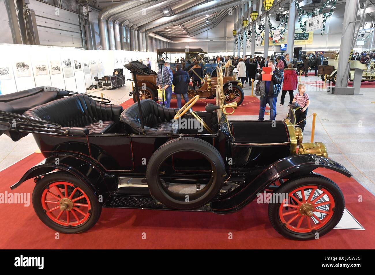 March 8, 2017. - Russia, Moscow. - The First Motors of Russia retro ...