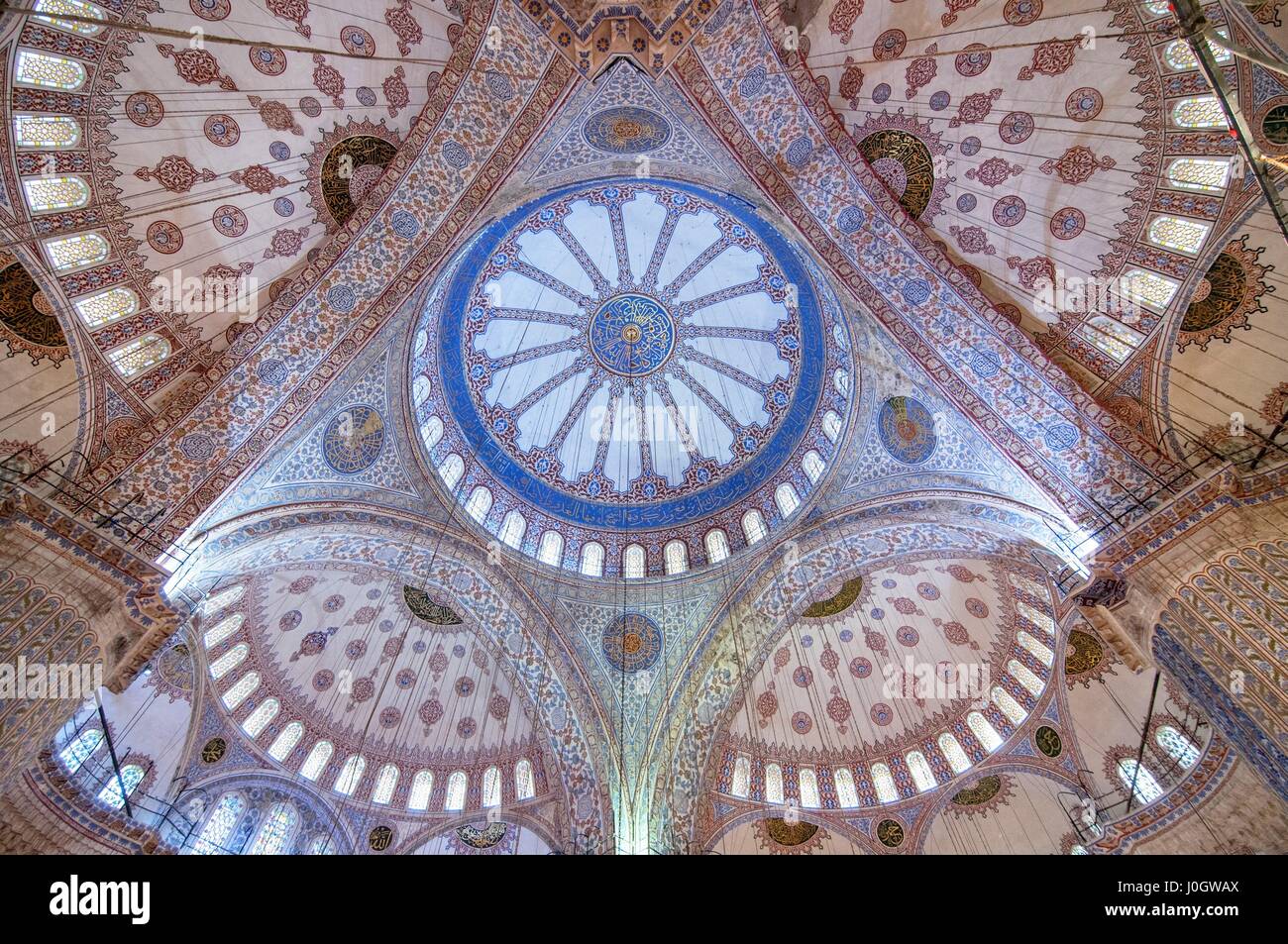 Blue Mosque Istambul Interior High Resolution Stock Photography and ...