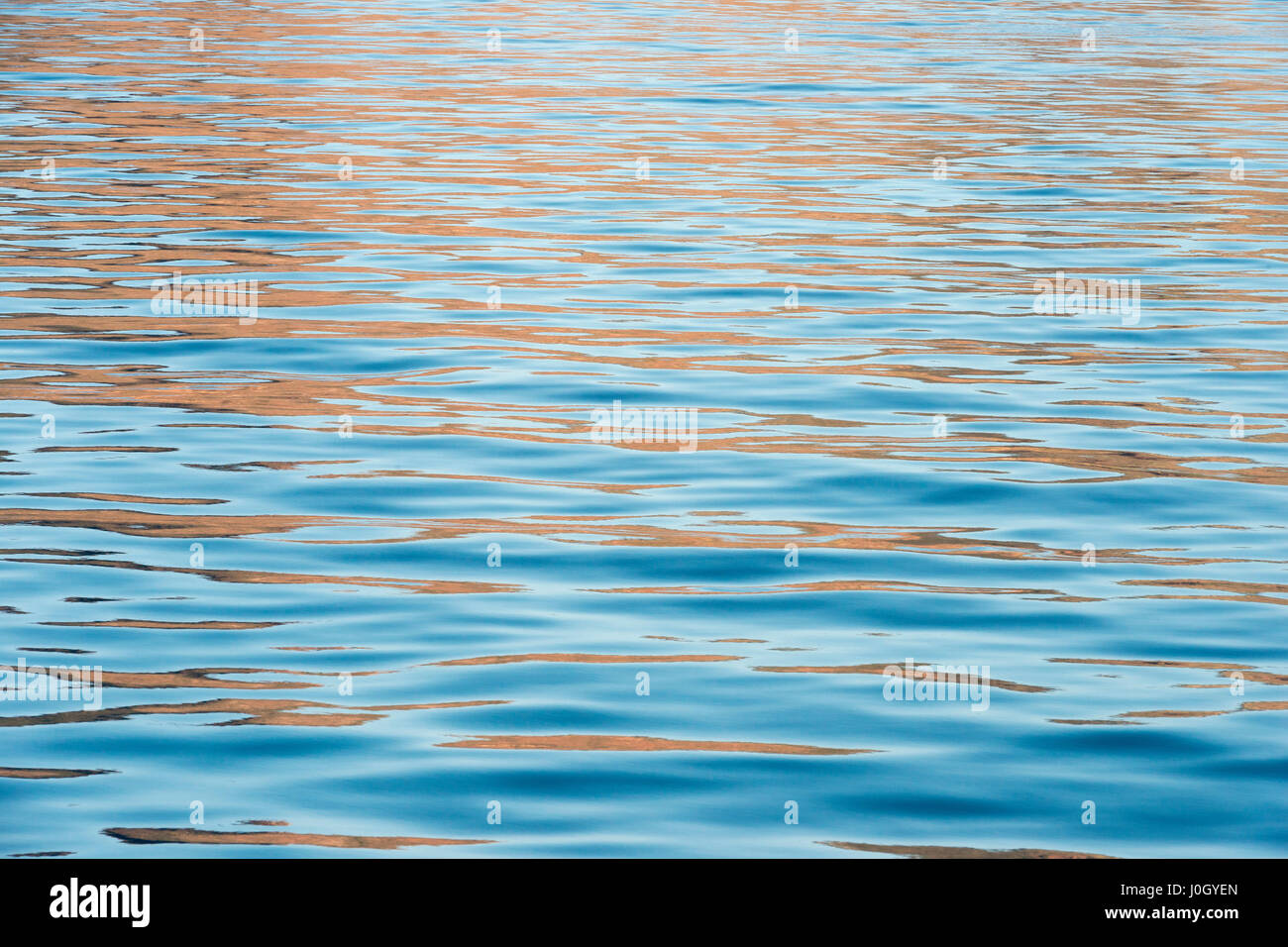 Reflections on Water Surface, Pacific Ocean, USA Stock Photo - Alamy