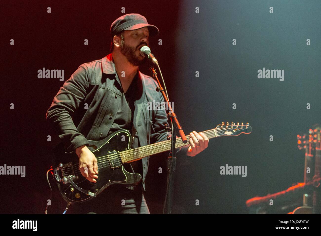 Chicago, Illinois, USA. 11th Apr, 2017. CHRIS VOS of The Record Company ...