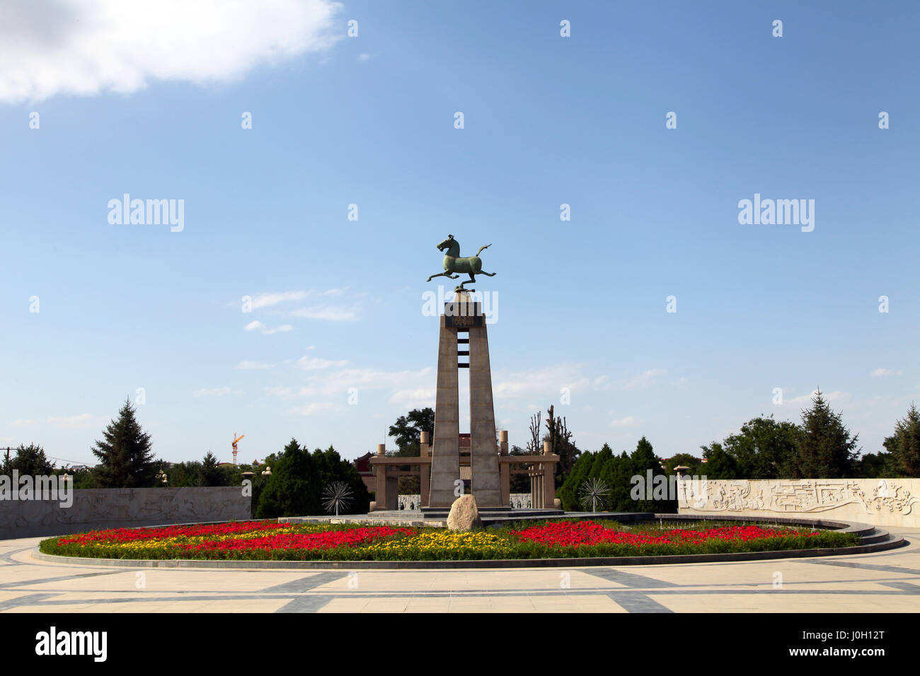Horse wuwei china hi-res stock photography and images - Alamy