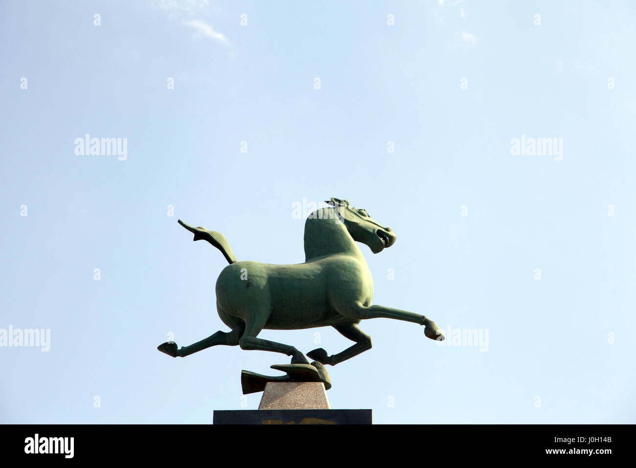 Horse wuwei china hi-res stock photography and images - Alamy