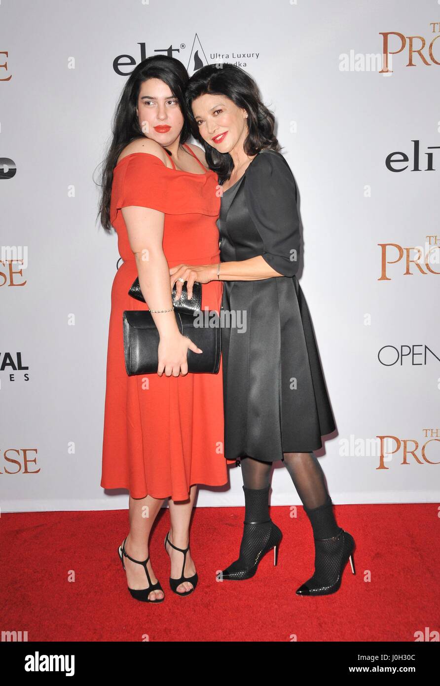 Los Angeles, California, USA. 12th Apr, 2017. Shohreh Aghdashloo, Tara ...