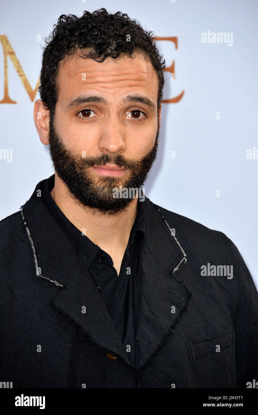 Los Angeles, USA. 12th Apr, 2017. Actor Marwan Kenzari at the premiere ...