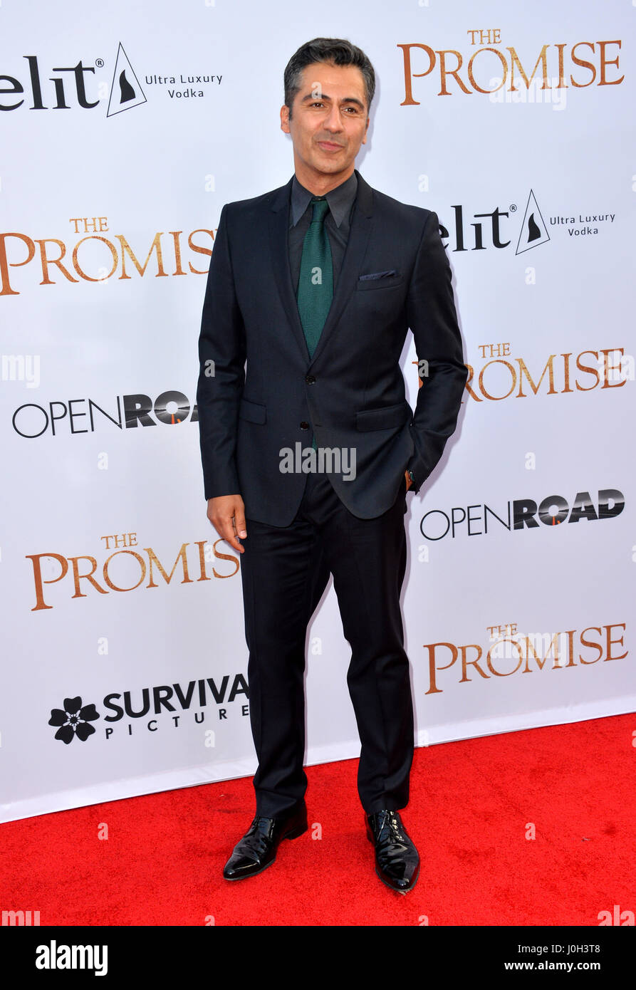 Los Angeles, USA. 12th Apr, 2017. Actor Armin Amiri at the premiere for ...