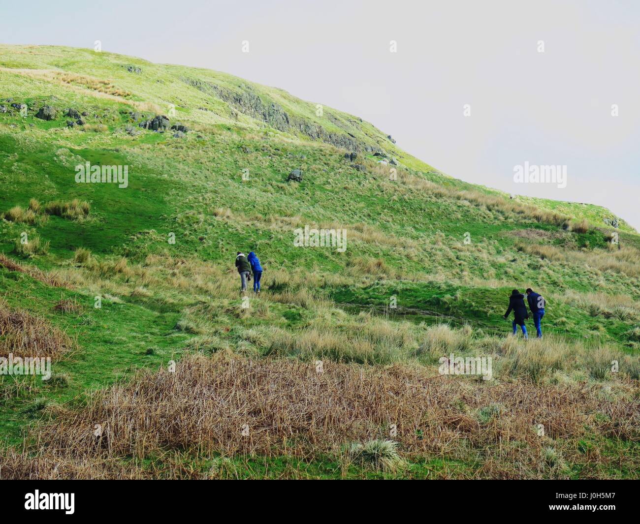 Campsie Glen, Glasgow, UK. 13th Apr, 2017. Sunny spells on Campsie ...