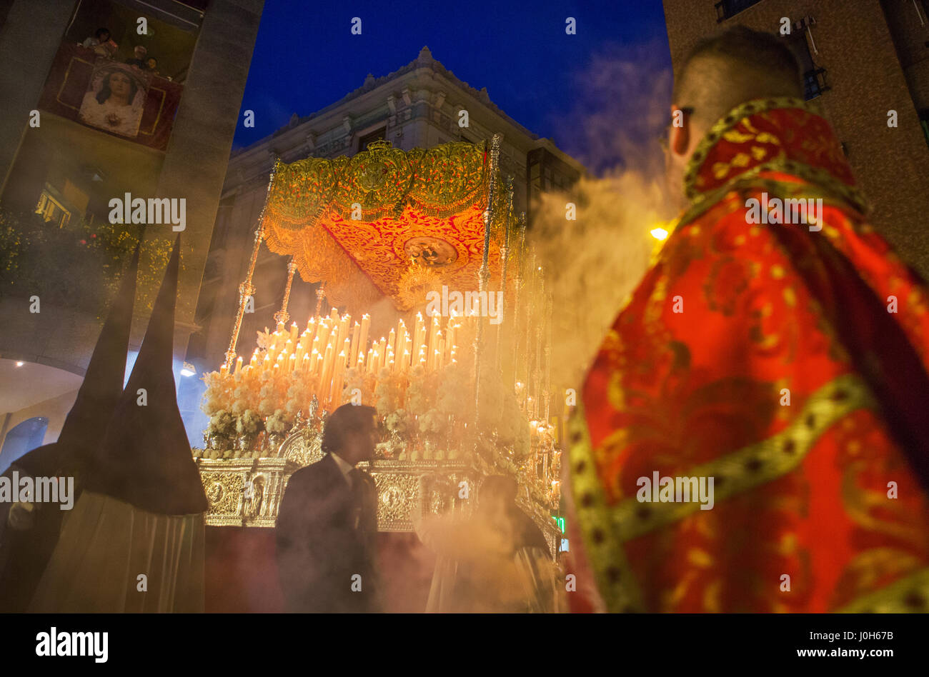 Granada, Spain. 12th Apr, 2017. The Holy Week celebrations of the city ...