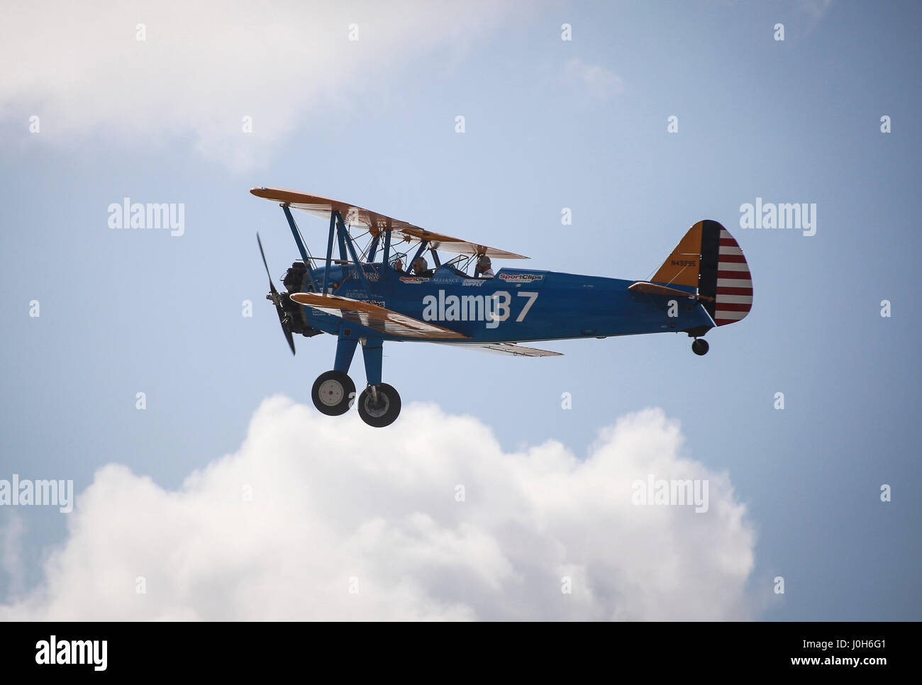 1930s boeing stearman biplane hi-res stock photography and images - Alamy