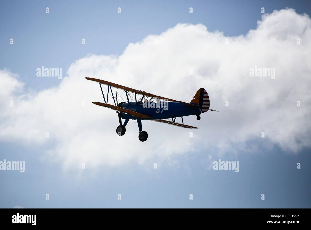 1930s boeing stearman biplane hi-res stock photography and images - Alamy