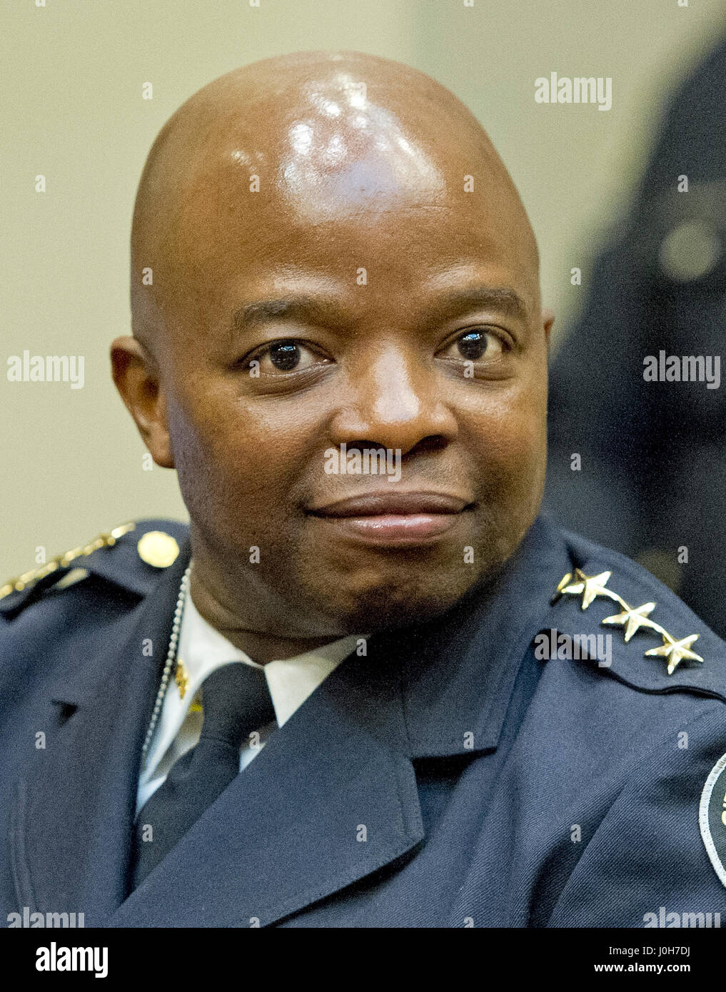 Washington, USA. 13th Apr, 2017. Assistant Chief of Police Rodney ...