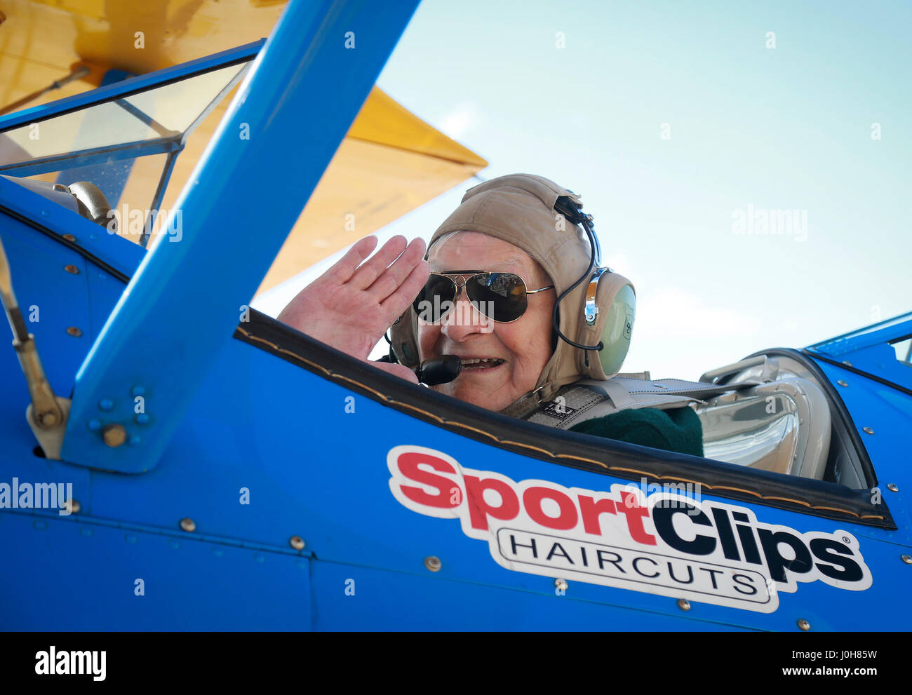1930s boeing stearman biplane hi-res stock photography and images - Alamy