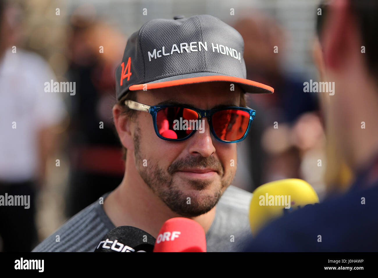 Bahrain. 14th April, 2017. Sakhir, Bahrain. 13th Apr, 2017. 13.04.2017 ...