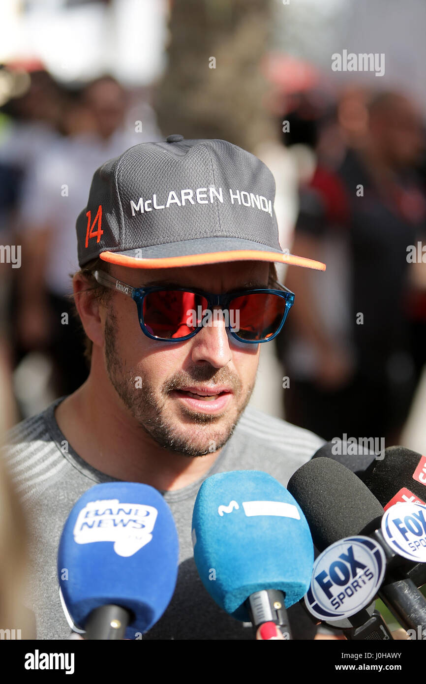 Bahrain. 14th April, 2017. Sakhir, Bahrain. 13th Apr, 2017. 13.04.2017 ...