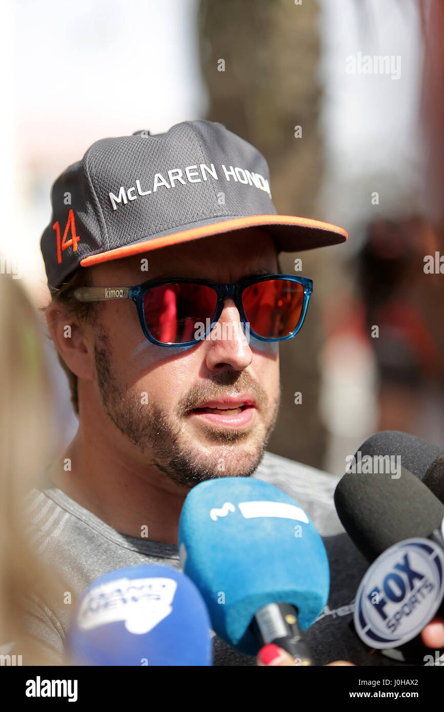 Bahrain. 14th April, 2017. Sakhir, Bahrain. 13th Apr, 2017. 13.04.2017 ...