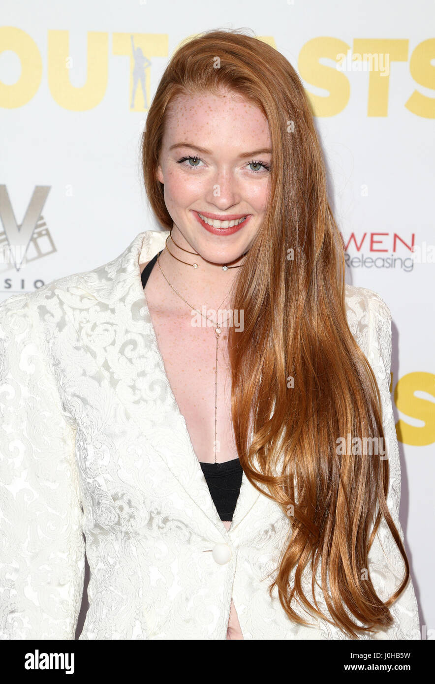 Westwood, Ca. 13th Apr, 2017. Larsen Thompson, At Premiere Of Swen ...
