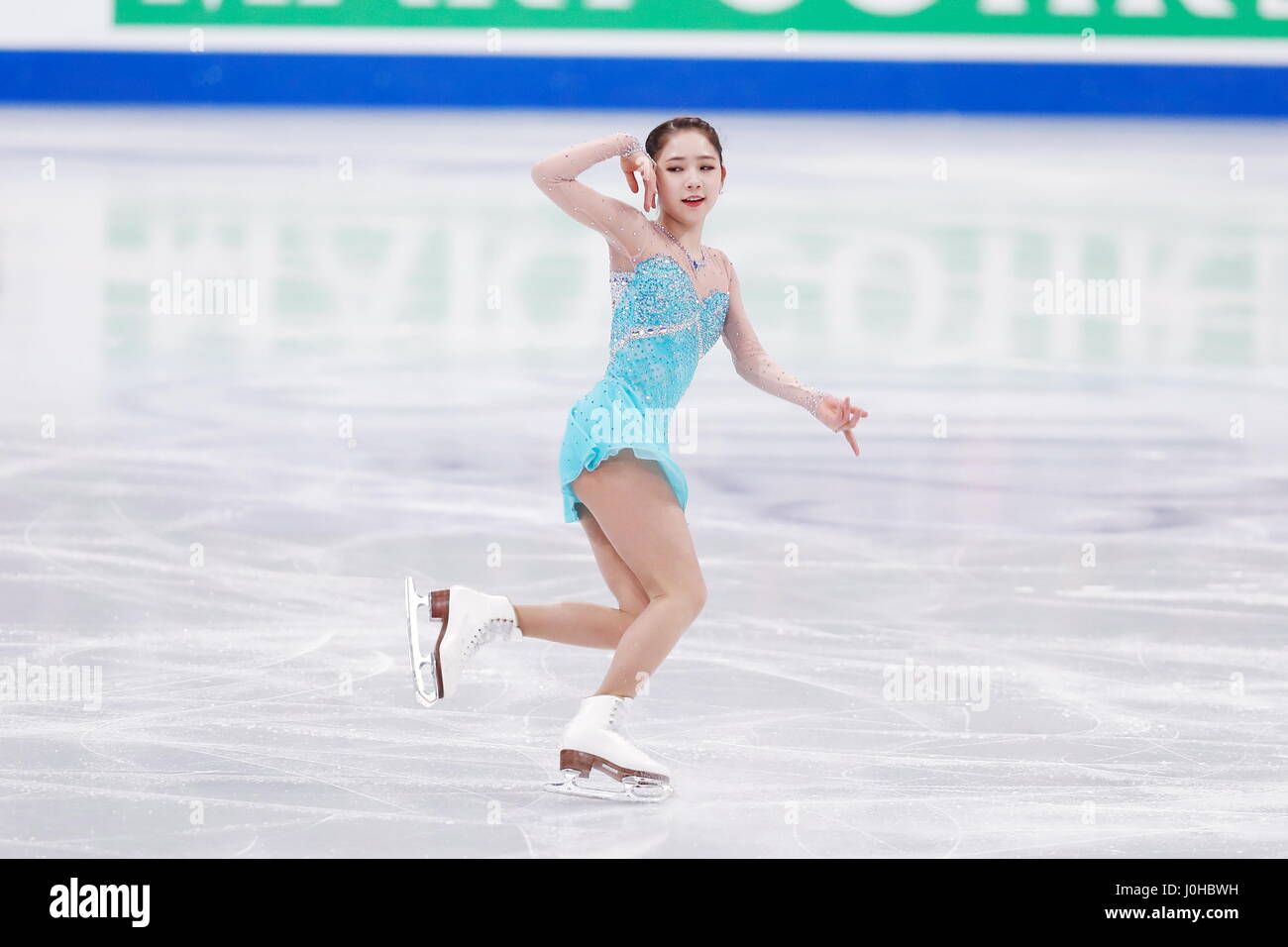 Helsinki, Finland. 31st Mar, 2017. Dabin Choi (KOR) Figure Skating ...