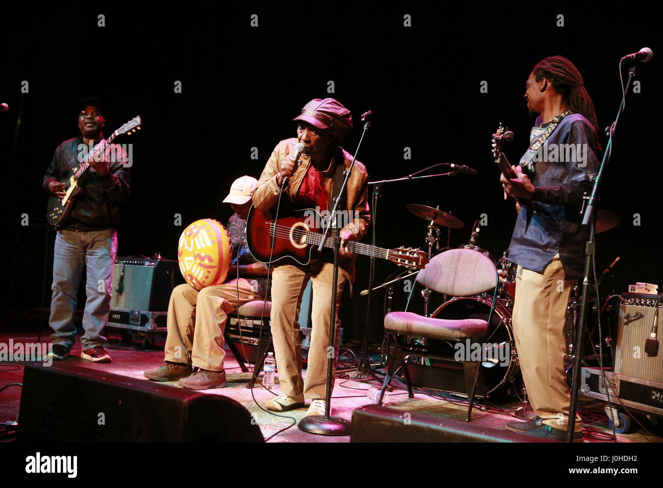 African activist, musician and bandleader Thomas Mapfumo, of Zimbabwe ...