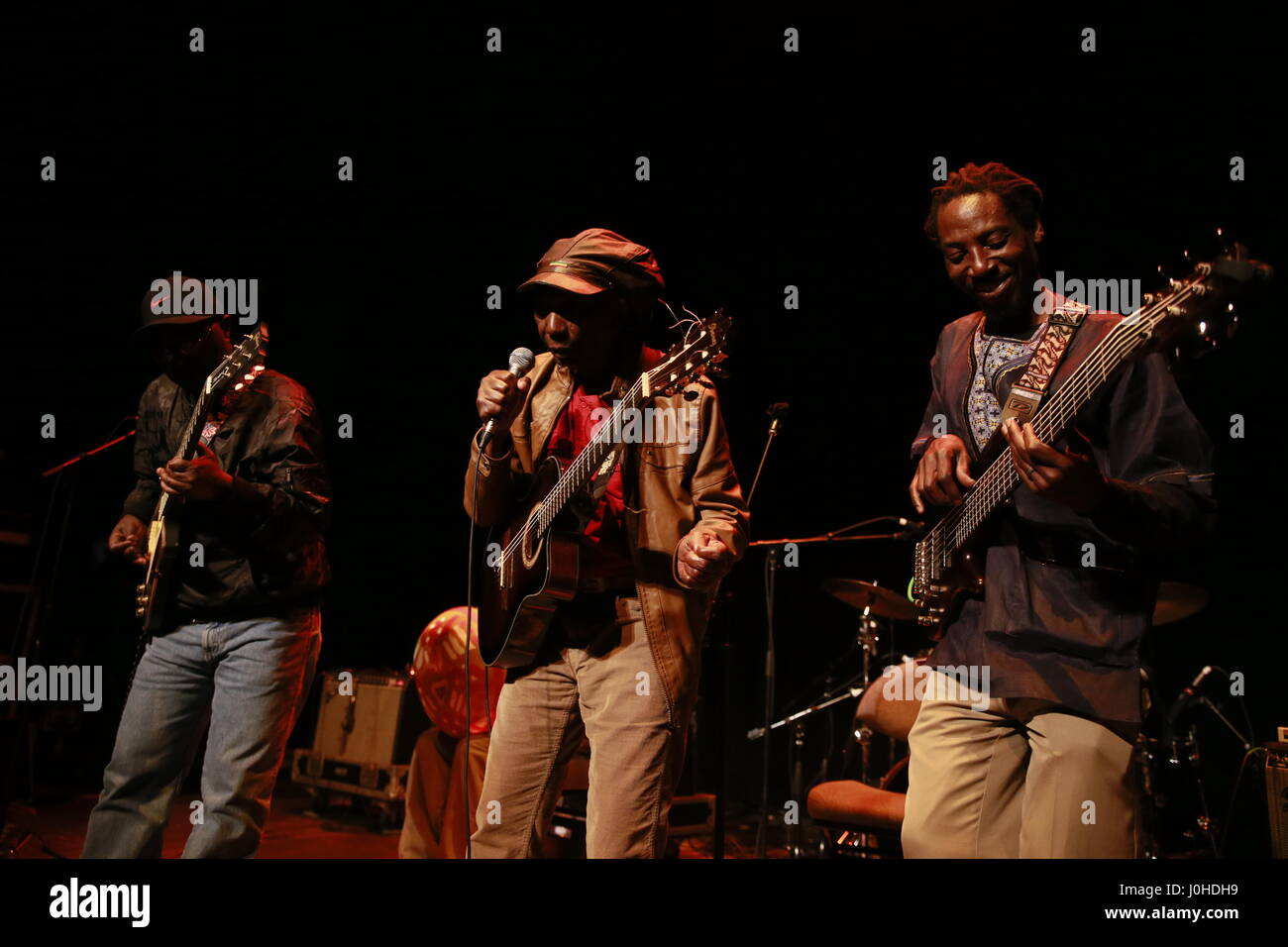 African activist, musician and bandleader Thomas Mapfumo, of Zimbabwe ...