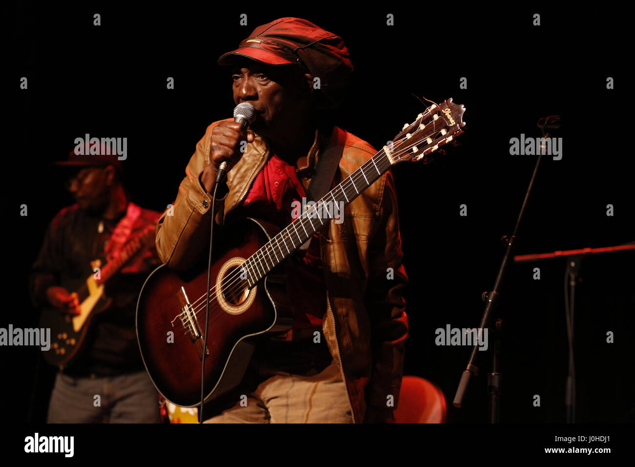 African activist, musician and bandleader Thomas Mapfumo, of Zimbabwe ...