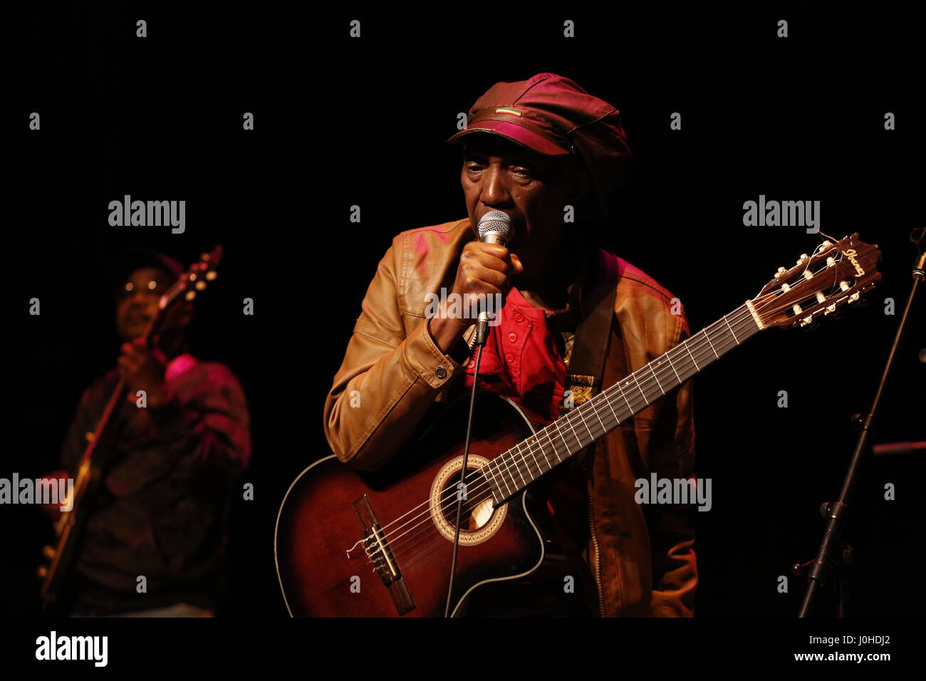 African activist, musician and bandleader Thomas Mapfumo, of Zimbabwe ...