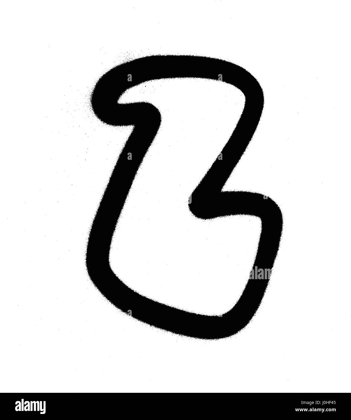 Graffiti Bubble Letter L