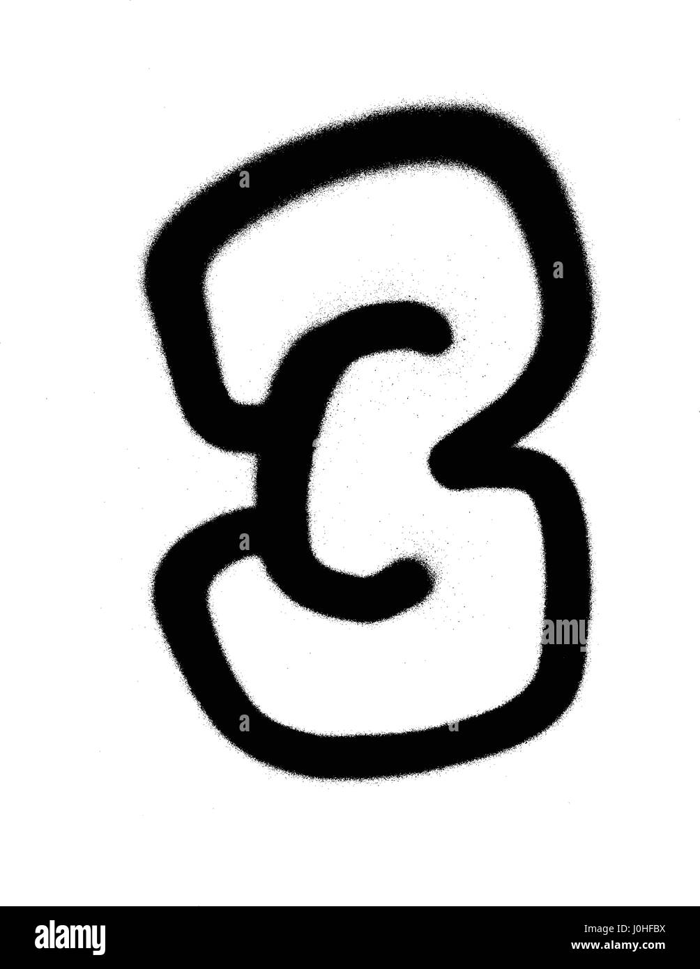 Graffiti bubble font in black hi-res stock photography and images - Alamy