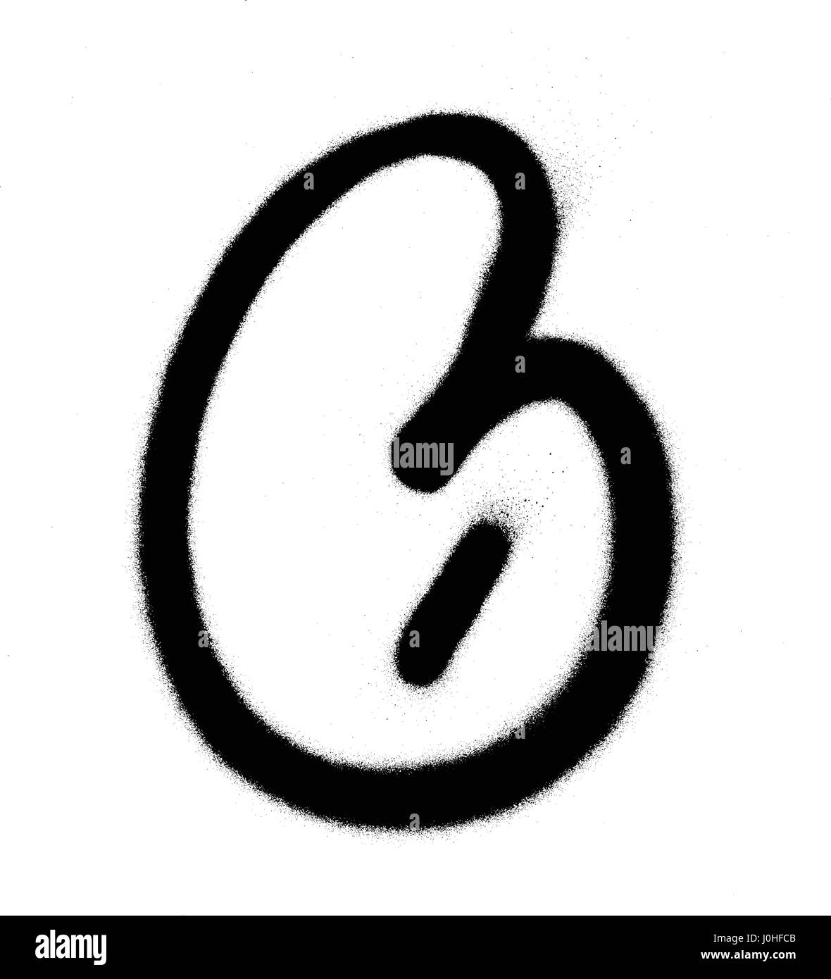 Bubble Graffiti Numbers