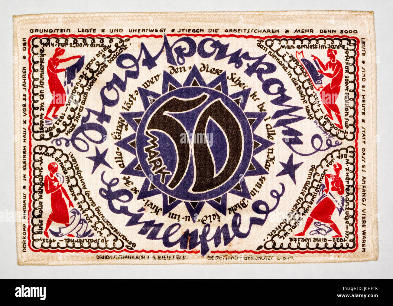 Old german banknote hi-res stock photography and images - Alamy