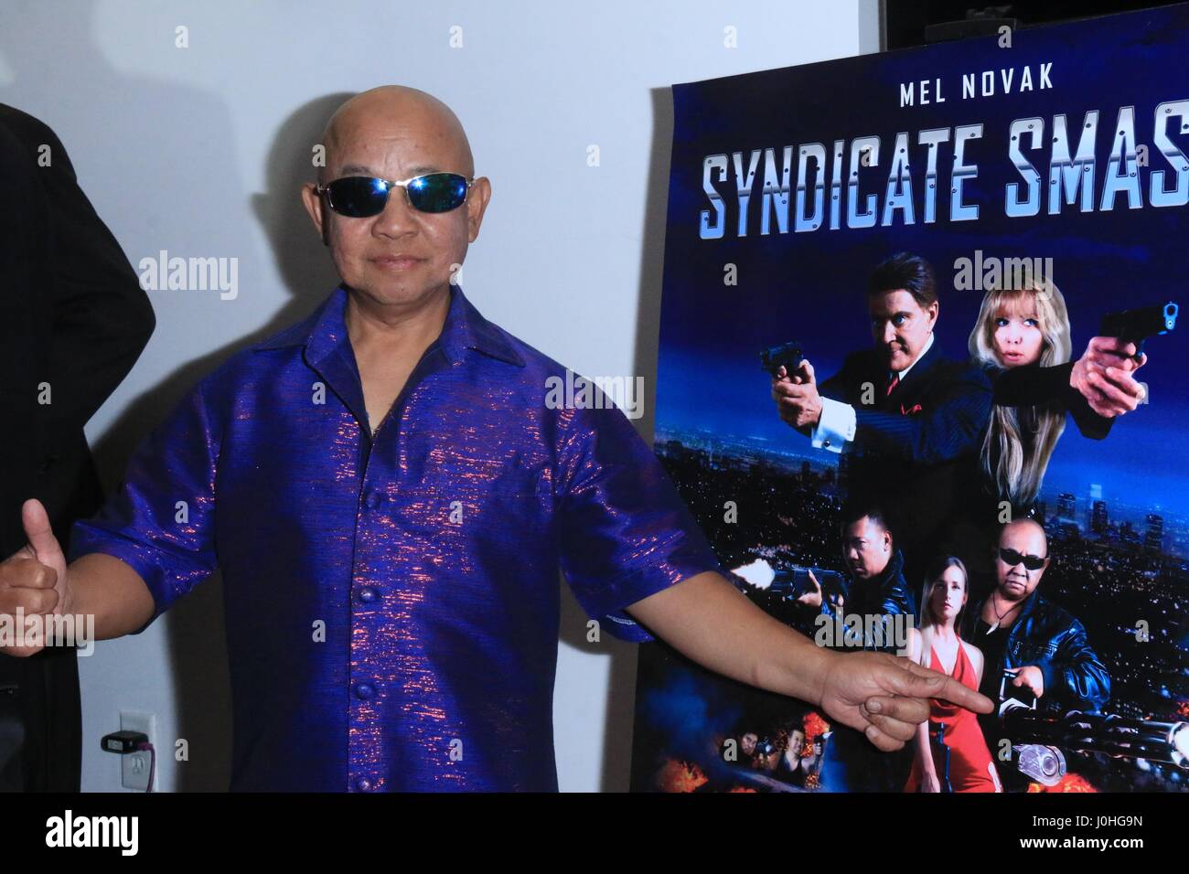 David Prak attending the World Premiere of 'Syndicate Smasher' at The ...