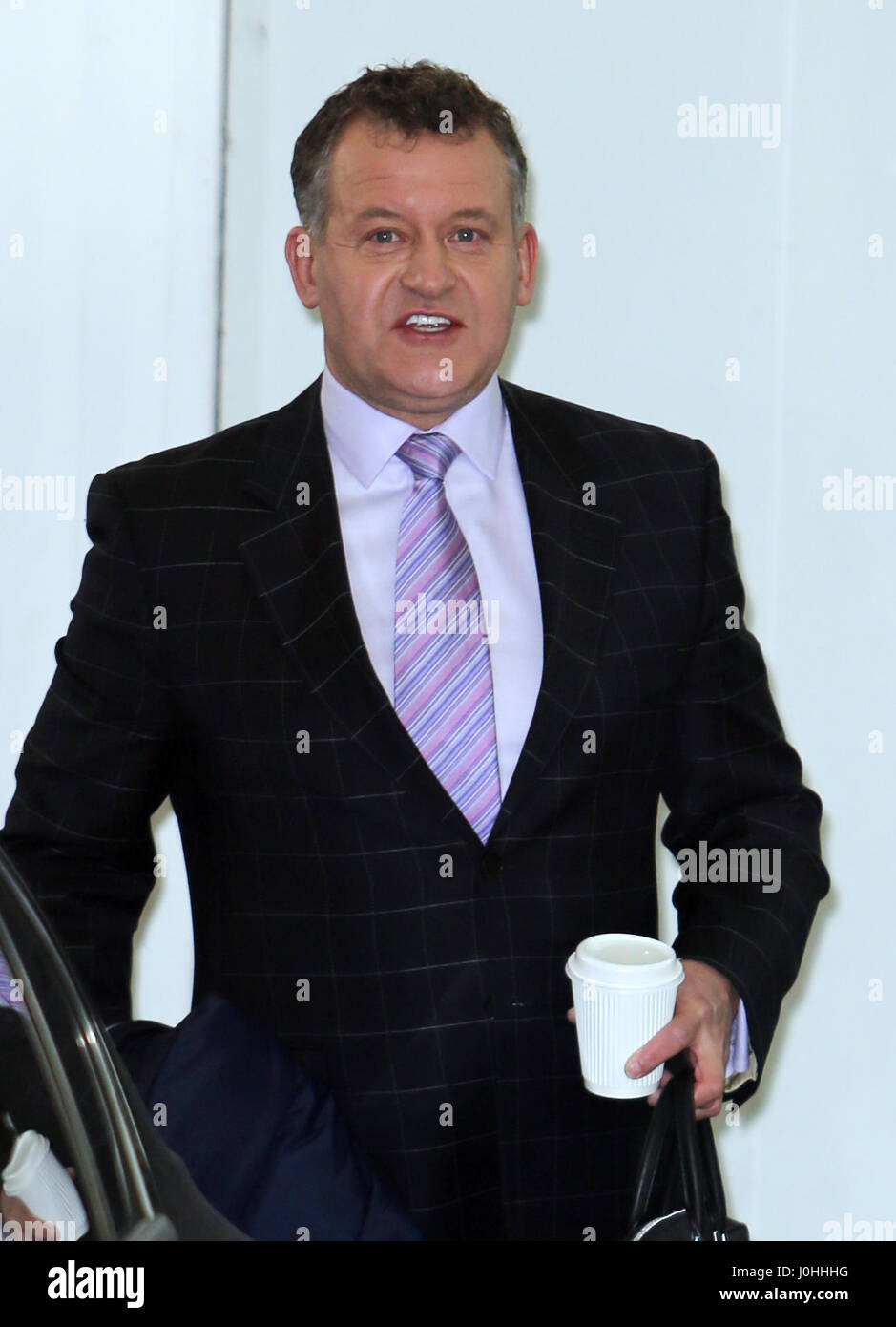 Paul Burrell outside ITV Studios Featuring: Paul Burrell Where: London ...