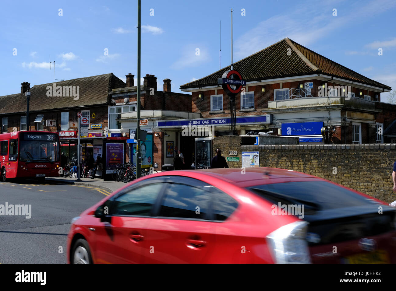 Burnt Oak station Stock Photo - Alamy