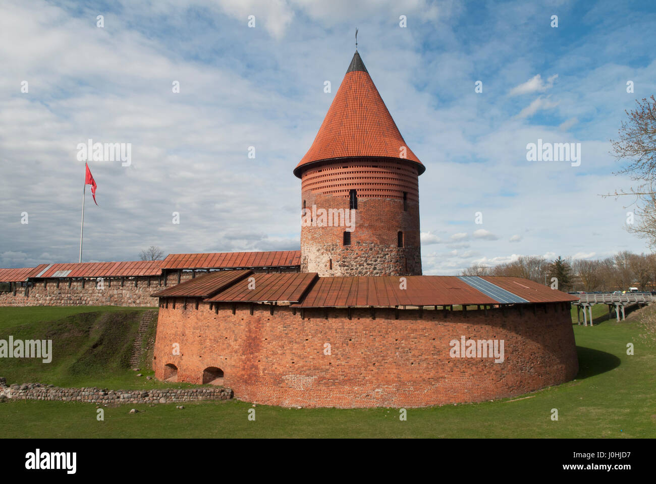 Kaunas Castle Lithuania 2017 2010s, HOMER SYKES Stock Photo - Alamy