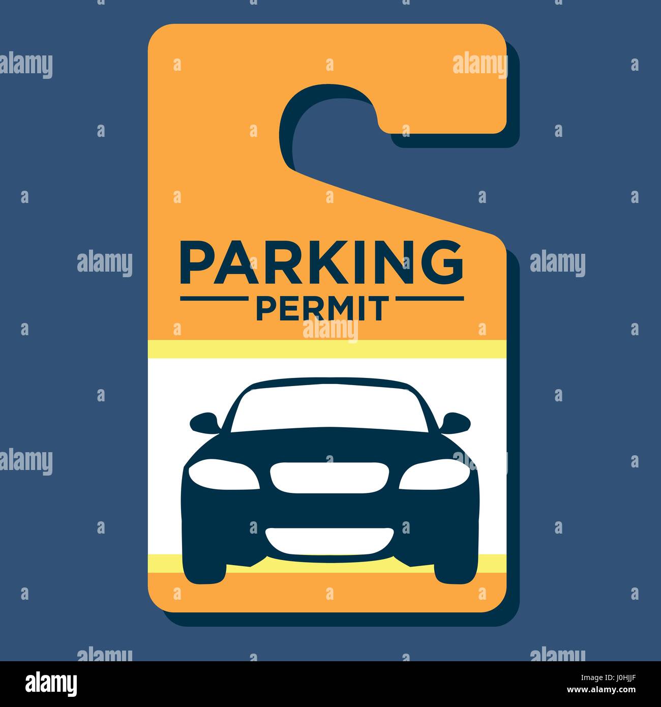 Blank carpark Stock Vector Images - Alamy