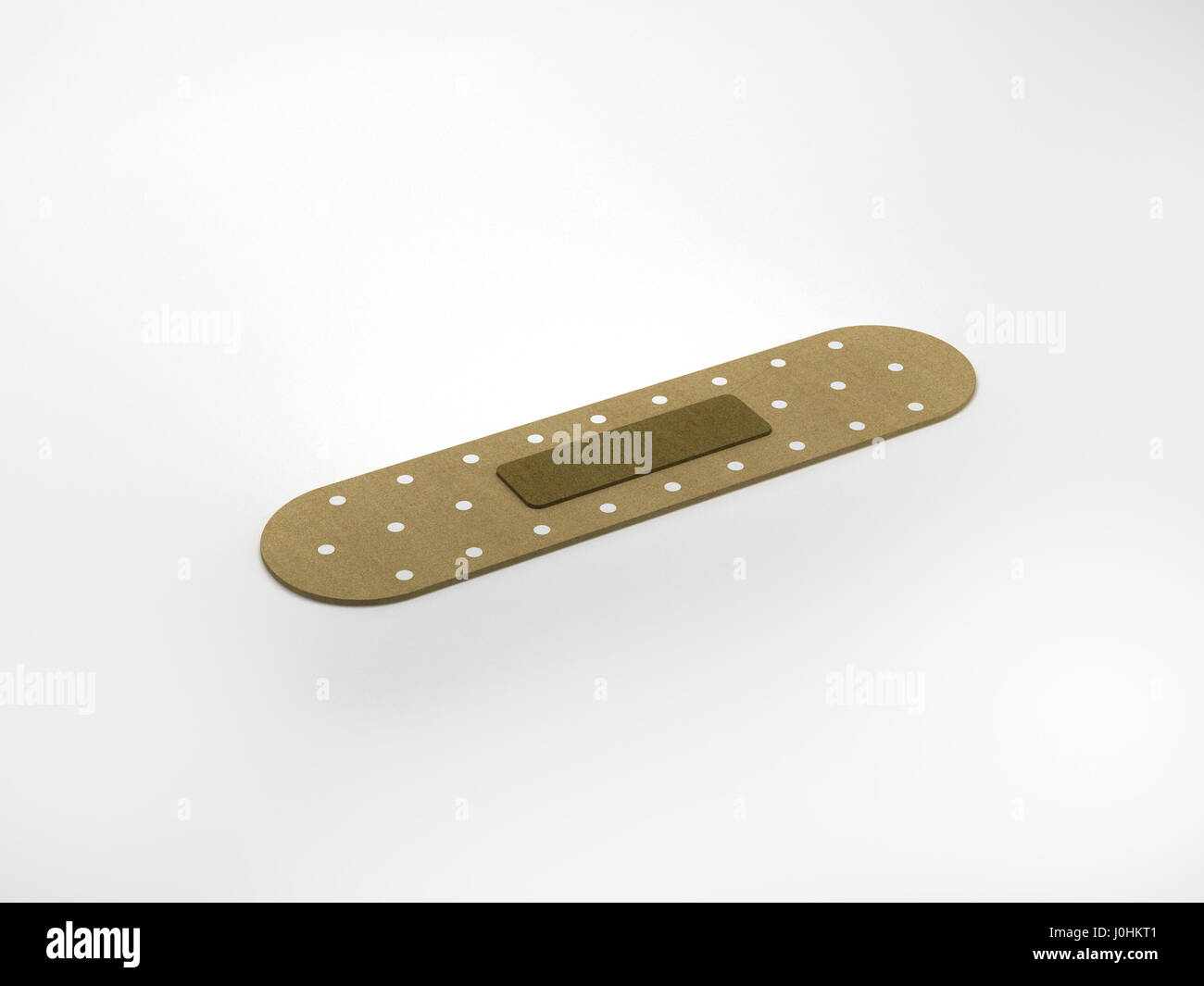 3D Rendering of Sticking Plaster on white background Stock Photo - Alamy