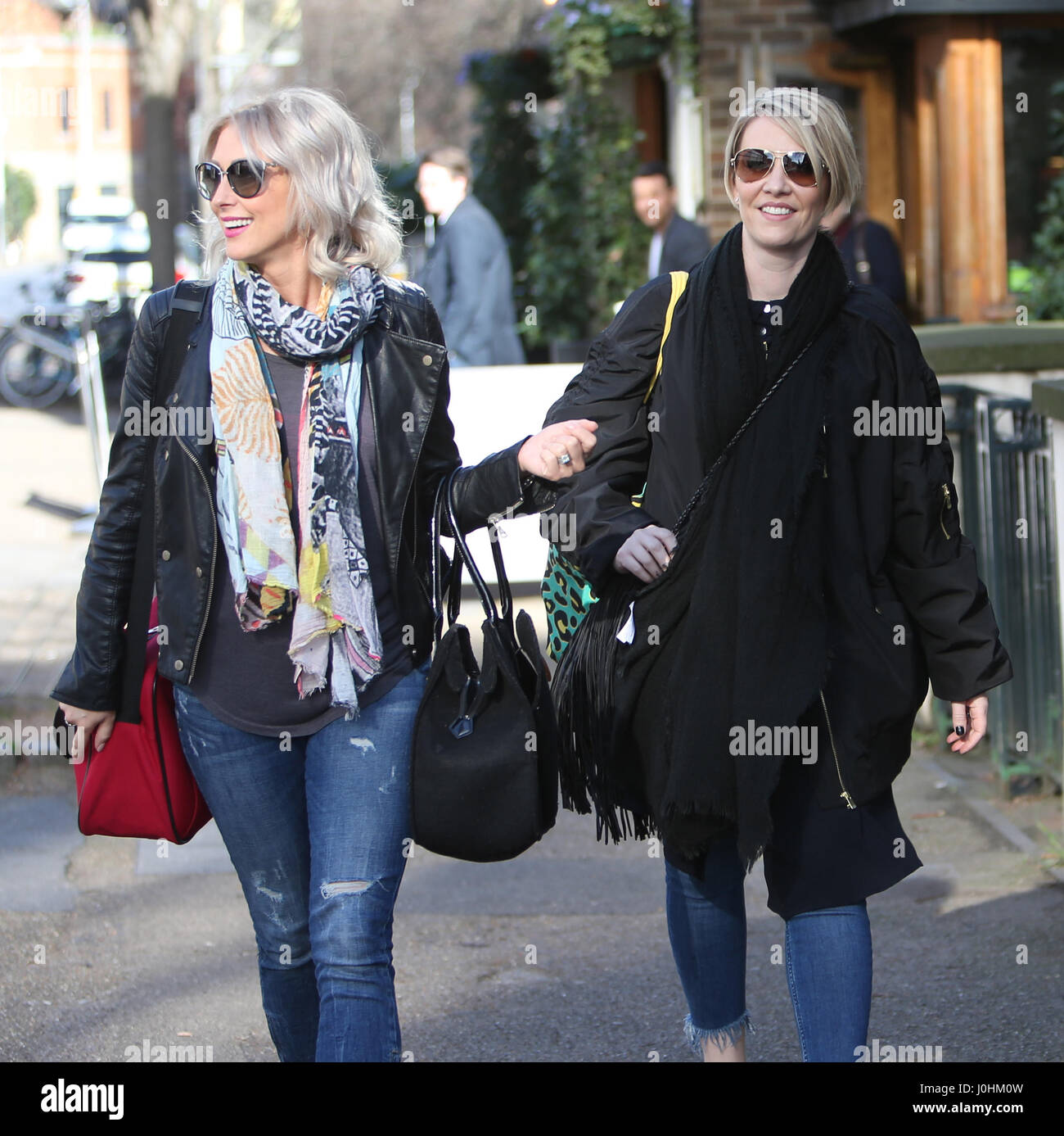 Steps outside ITV Studios today Featuring: Steps, Clair Richards, Faye ...