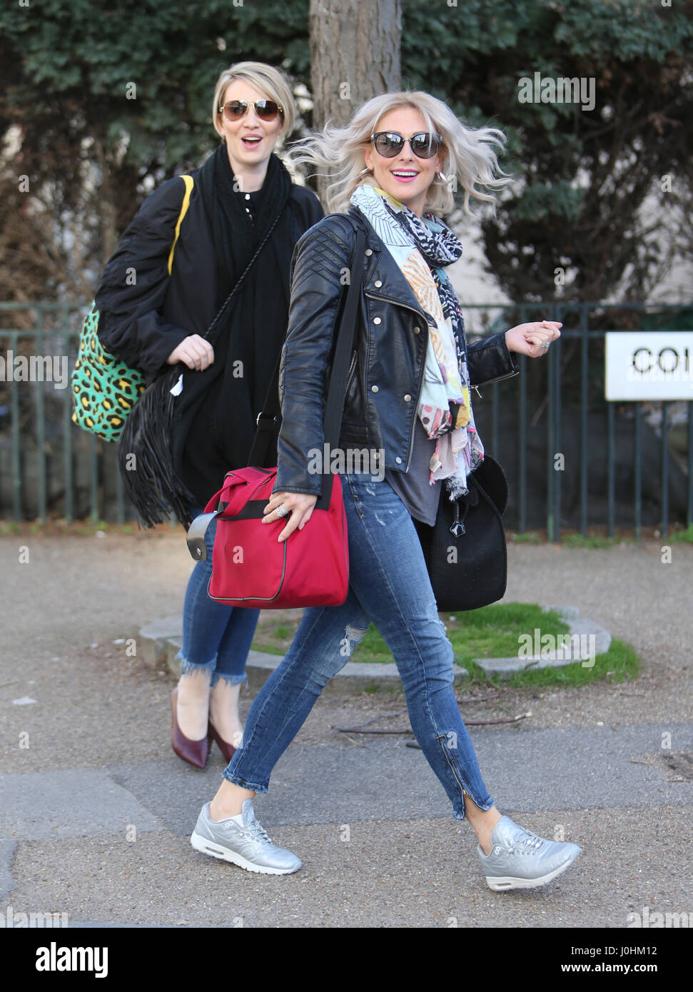 Steps outside ITV Studios today Featuring: Steps, Clair Richards, Faye ...