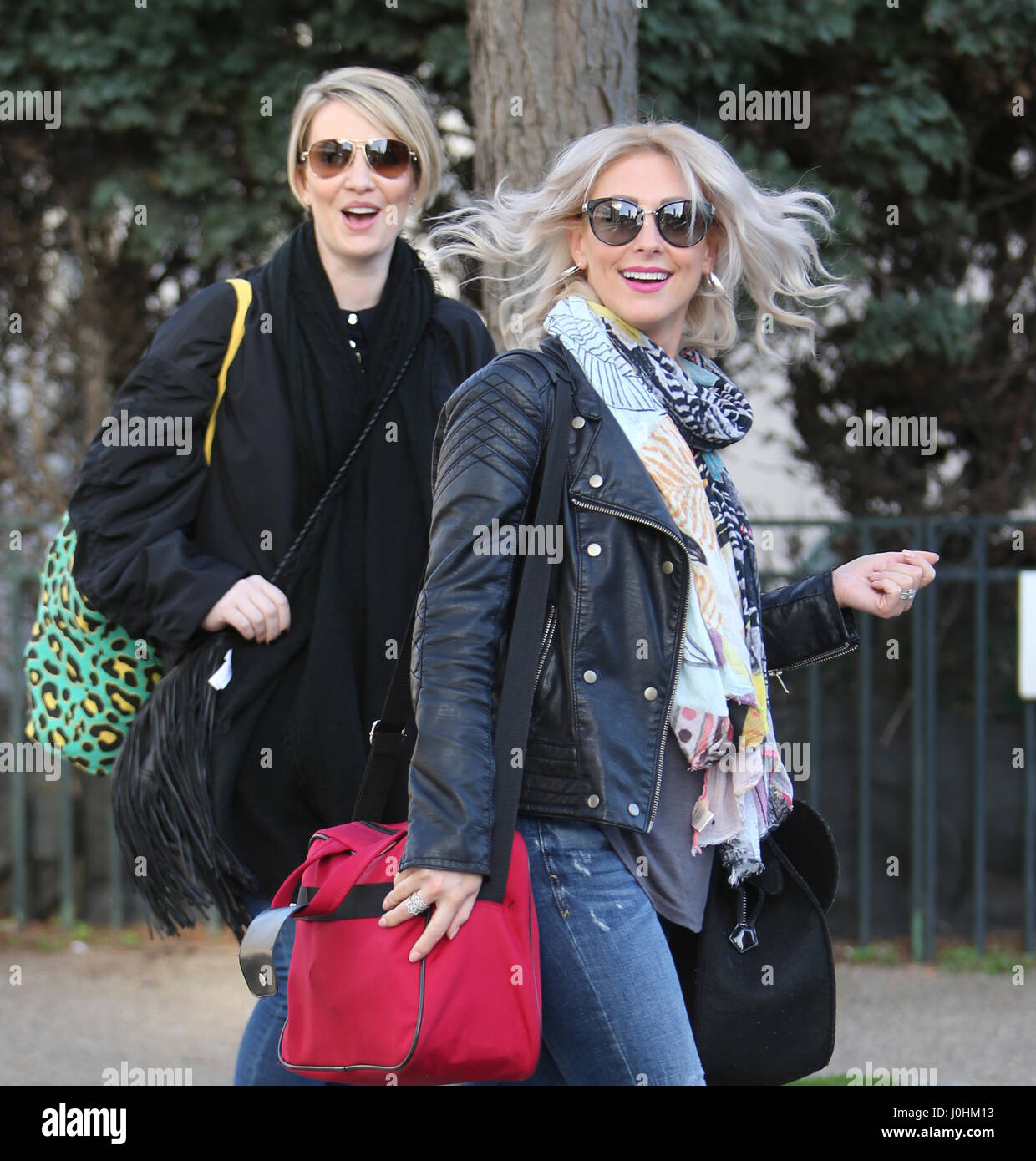 Steps outside ITV Studios today Featuring: Steps, Clair Richards, Faye ...
