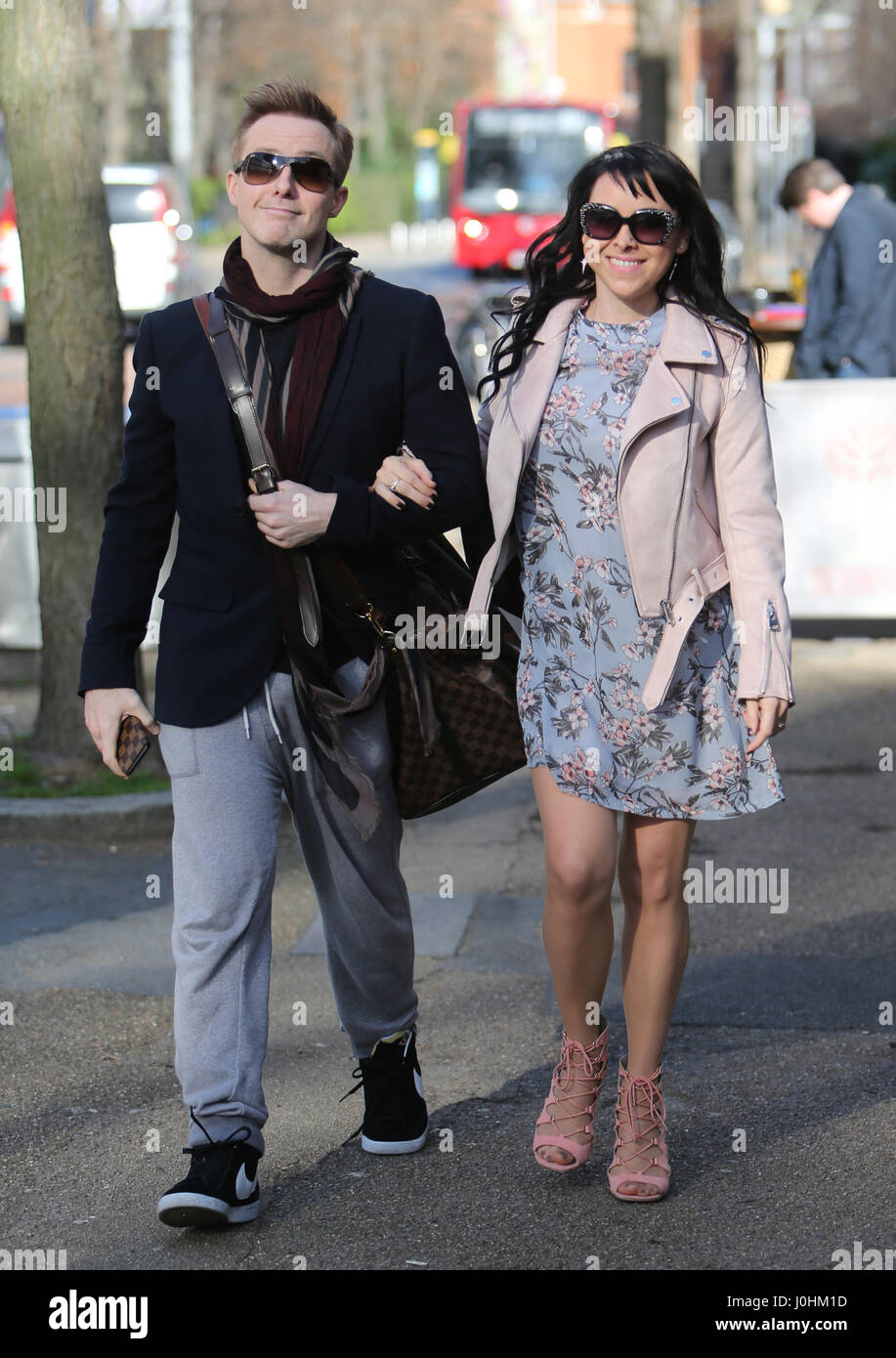 Steps outside ITV Studios today Featuring: Steps, Clair Richards, Faye ...